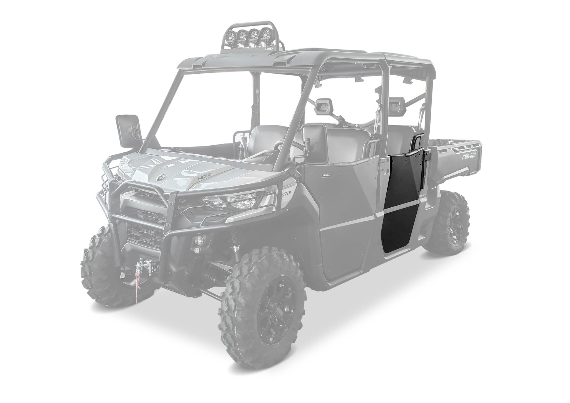 Can-Am Defender HD5/HD7/HD8/HD9/HD10 Max Rear Half Doors – Rival ...